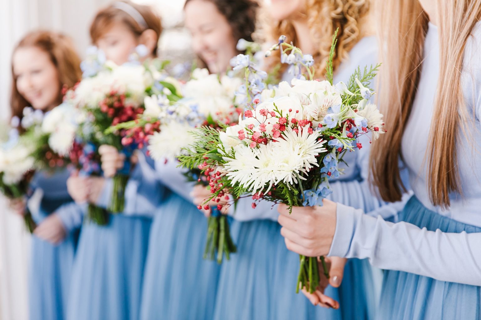 Joyful Winter Wedding At The Bountiful Utah Temple | Emily + An ...