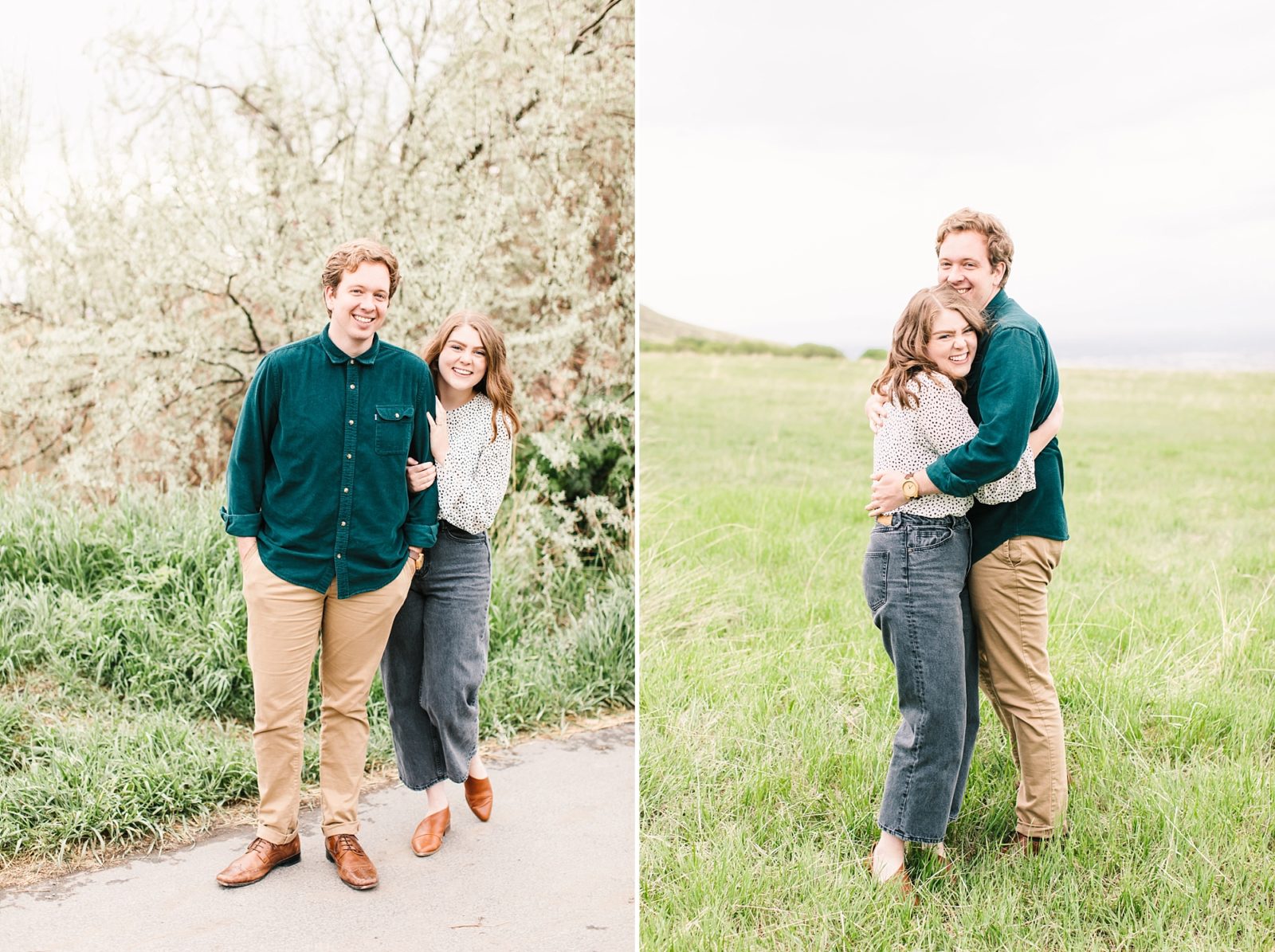 Joyful Utah Spring Engagement Session - Rachel Lindsey Photography