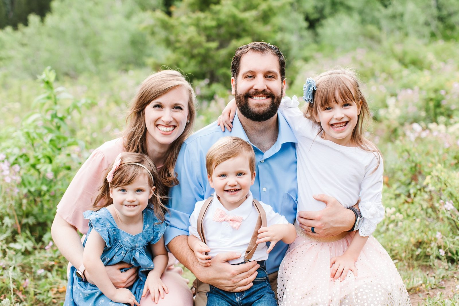 Salt Lake Mountains Summer Family Session | The Stewarts