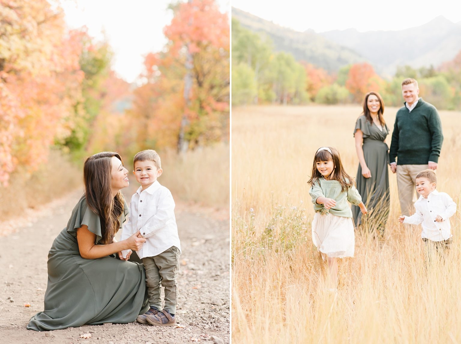 Elegant Utah Fall Family Session | The Maddocks