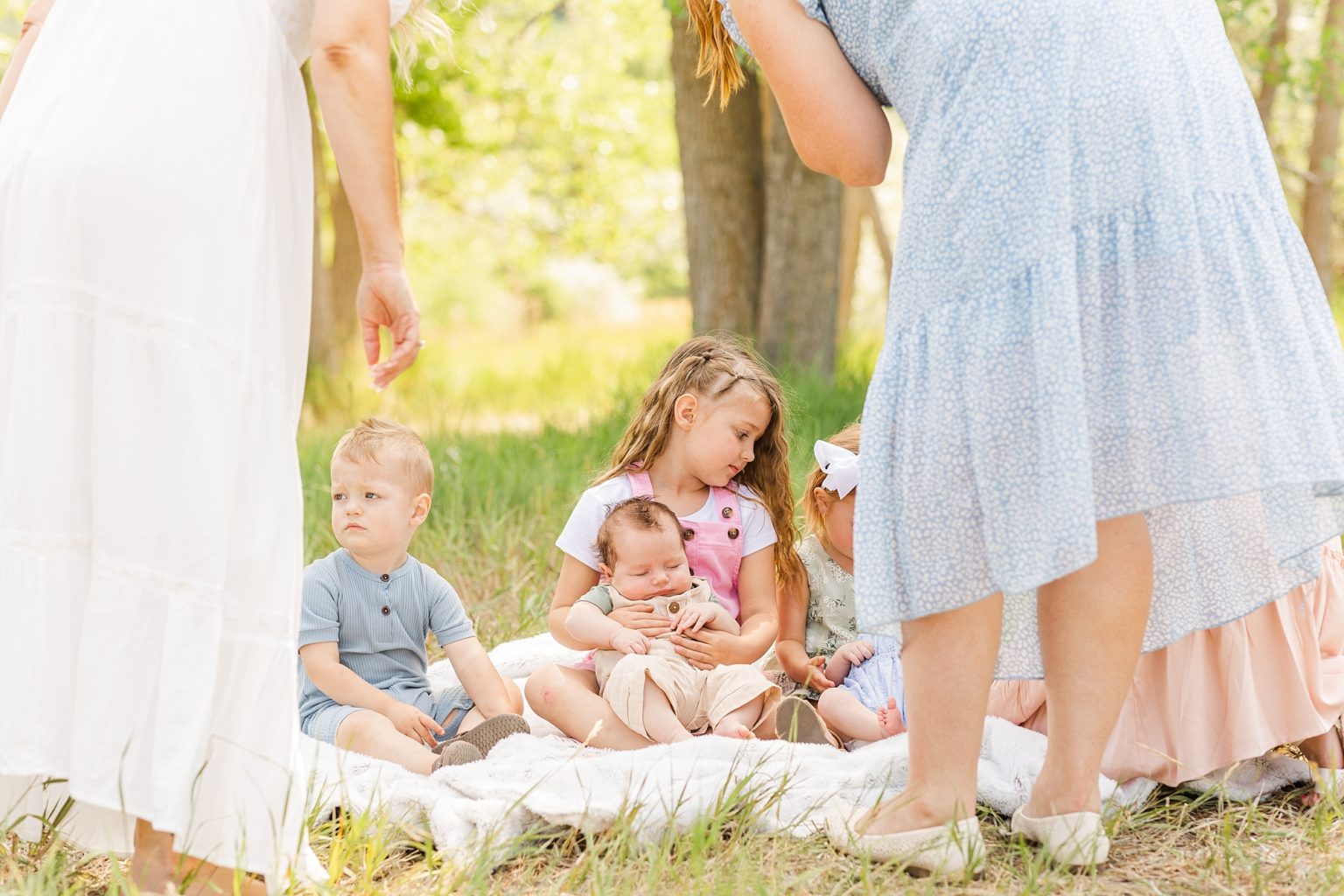 Creating the "Light" and "Airy" Look for your Extended Family Photos