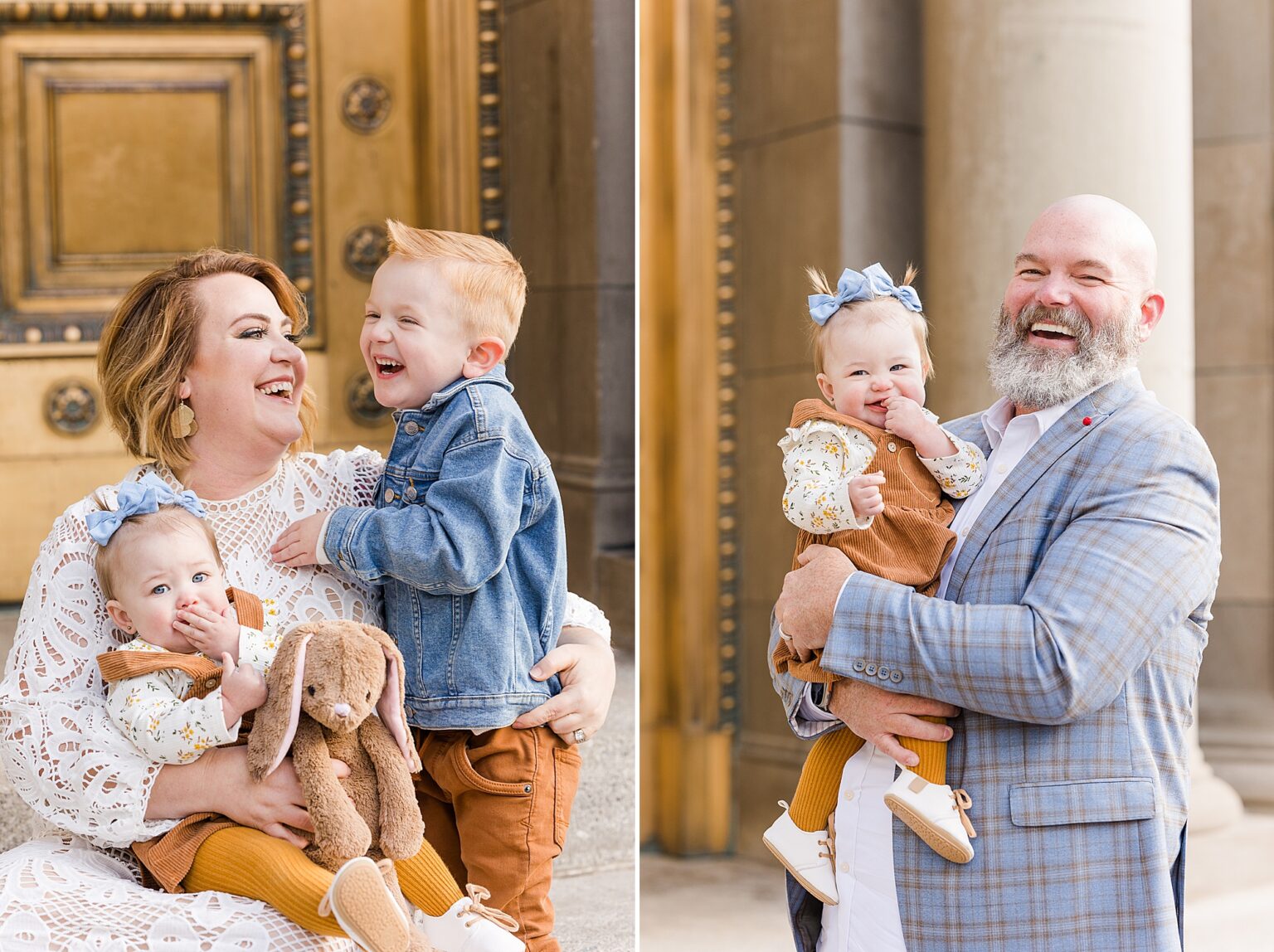 Downtown Salt Lake City Family Session | McConkie Family